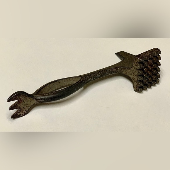 Kitchen | Vintage Solid Cast Iron Triple Purpose Hatchet Meat ...